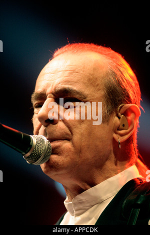 Status Quo Francis Rossi lead singer with Rick Parfitt and John Edwards ...