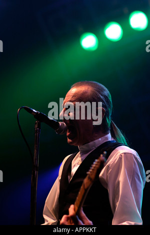 Status Quo at the Nottingham Indoor Arena. Francis Rossi the lead ...