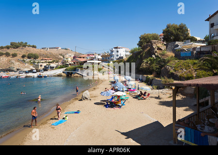 Panormos Beach Panormo Crete Stock Photo - Alamy