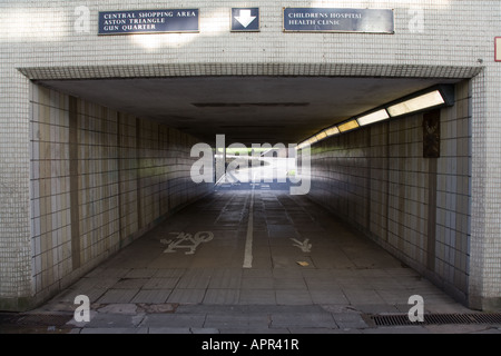 Subway city birmingham underpasses Stock Photo - Alamy
