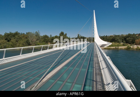 The Sundial Bridge at Turtle Bay. Redding, California, United States ...