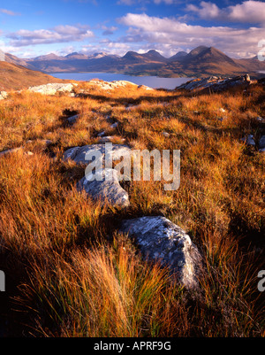 The Mountain Corbett Beinn Damh, the Munro Maol Chean Dearg and the ...