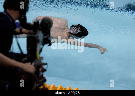 Michael Prout USA men s MD 50m freestlye underwater is followed by ...