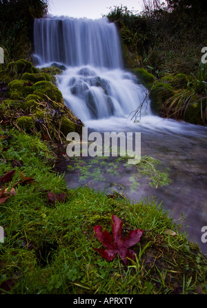 Little Bredy Waterfall Stock Photo - Alamy