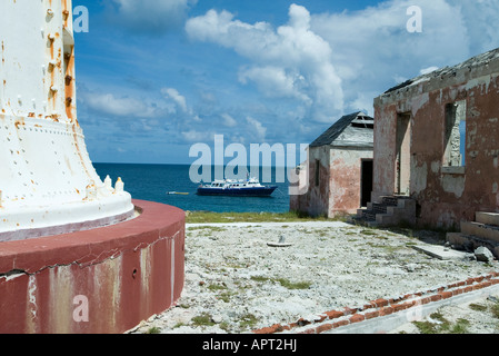 Elbow Cay lighthouse Cay Sal Bank Bahamas Islands Stock Photo - Alamy