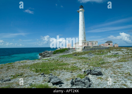 Elbow Cay lighthouse Cay Sal Bank Bahamas Islands Stock Photo - Alamy