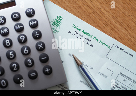 VAT return forms Stock Photo - Alamy