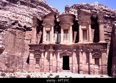 Monastery, Petra, Jordan Stock Photo - Alamy
