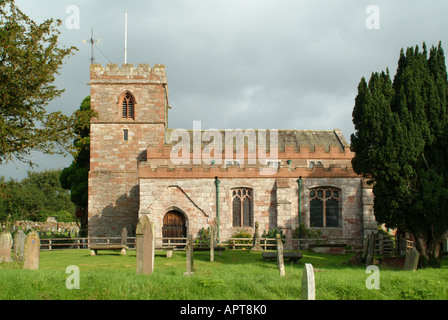 Parish church of St Andrew, Dacre, Cumbria Stock Photo - Alamy