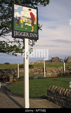 The Jigger Inn pub at Old Course Hotel in St Andrews, Scotland, UK ...