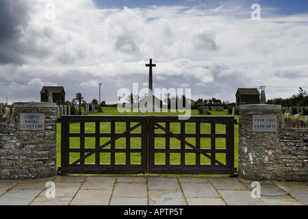 Lyness Naval Cemetery on the Island of Hoy. Orkney Islands, Scotland ...