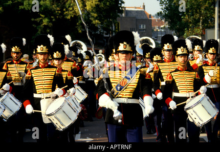3 three October parade Leiden Netherlands holland Stock Photo - Alamy