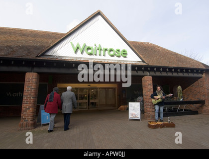 Waitrose logo Farnham Surrey Stock Photo - Alamy