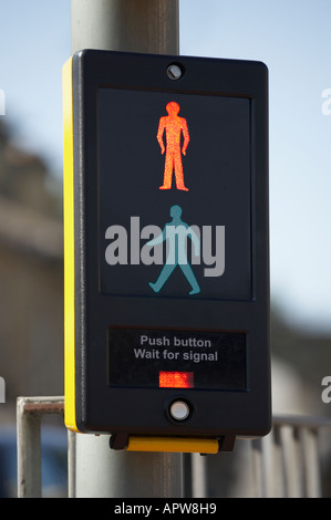Traffic waiting at red traffic lights by a box junction in the city of ...