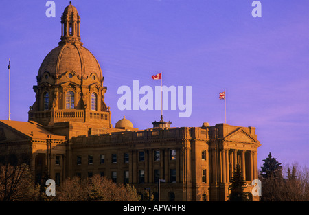 Parliament building; Edmonton, capital city of Alberta, Canada Stock ...