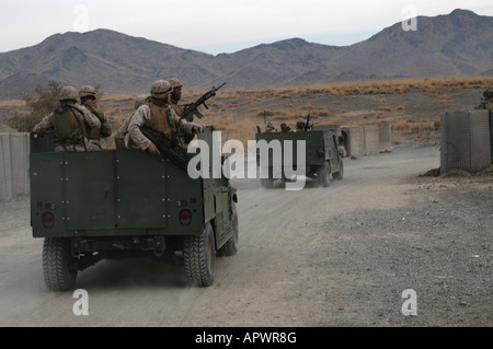 East Afghanistan January 2005 US Army troops based at Khost Stock Photo ...