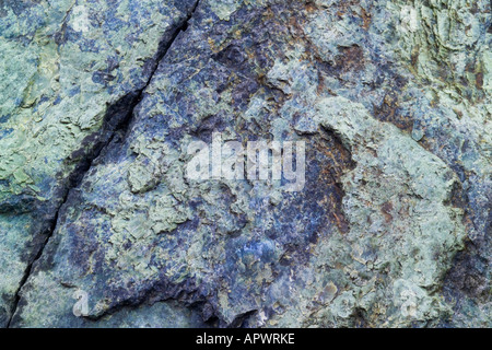 Bluish rock surface close up Stock Photo - Alamy