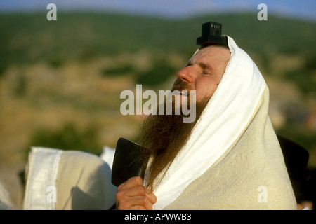 Morning Prayers with Tefilim Stock Photo - Alamy