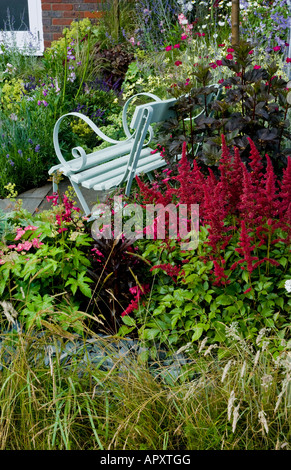 Red campion. Rose Cottage Garden Diary Stock Photo - Alamy
