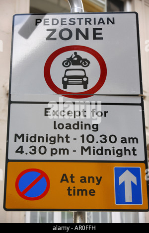 warning sign no hgv parking on end of road ahead howden yorkshire uk ...