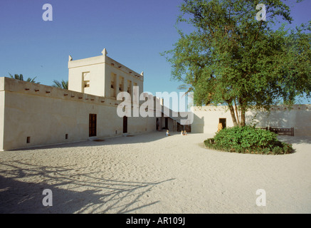 The courtyard of Al Jasra House, Al Jasra, Kingdom of Bahrain Stock ...