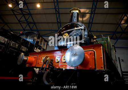 Smokebox door from steam locomotive mounted on a wall Stock Photo - Alamy