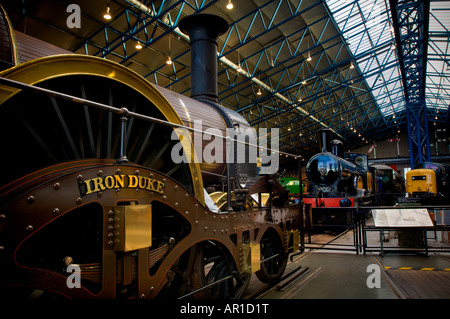Replica of broad gauge locomotive North Star in GWR Steam museum ...