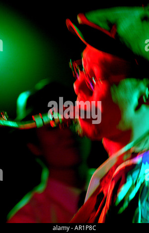 Bliki Circus performing at Metro Kyoto Japan October 2004 Stock Photo ...