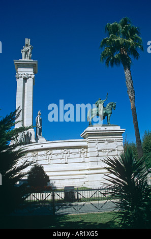 Statue, Monument dedicated to Cortes of Cadiz of 1812, Cadiz Parliament ...