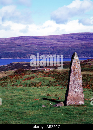 Standing Stone, Isle of Ulva, Scotland Stock Photo - Alamy