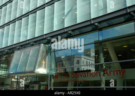 The Salvation Army International Headquarters in Queen Victoria Street City of London England UK ...