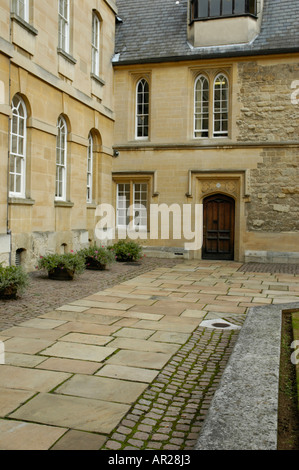 Trinity College Oxford Durham Quadrangle Stock Photo - Alamy