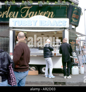 Tubby Isaac's "famous" jellied eels and seafood stall just off ...