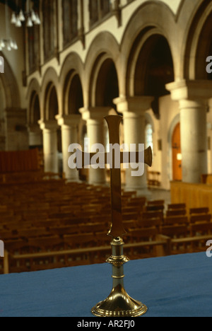 Interior of Anglican Chapel, Wormwood Scrubs Stock Photo - Alamy