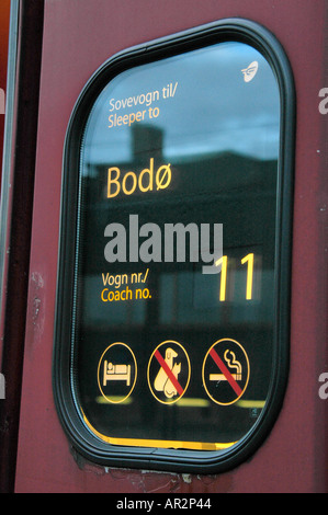 night train from trondheim to Bodo, norway Stock Photo - Alamy