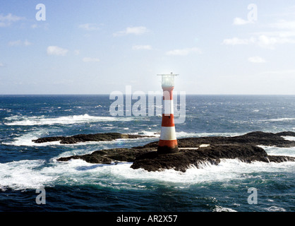 The Smalls lighthouse St Georges Channel Pembrokeshire Wales UK Stock ...
