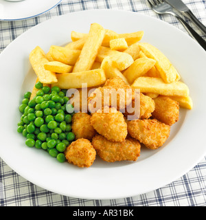 Scampi and Chips Stock Photo - Alamy