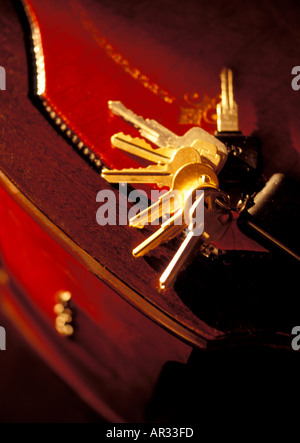 house keys on a table Stock Photo - Alamy