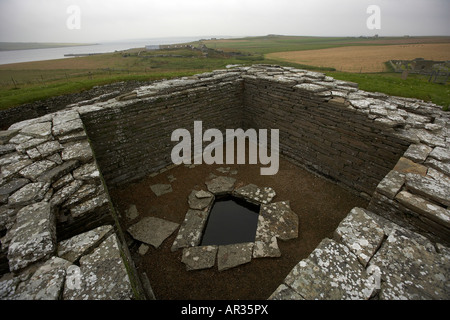 Cobbie Row s or Cubbie Roo s Castle Wyre Orkney Scotland UK Stock Photo ...
