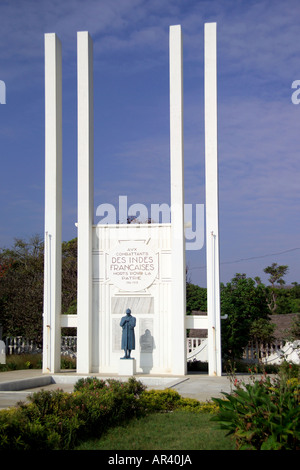 French War Memorial, Pondicherry, South India Stock Photo - Alamy