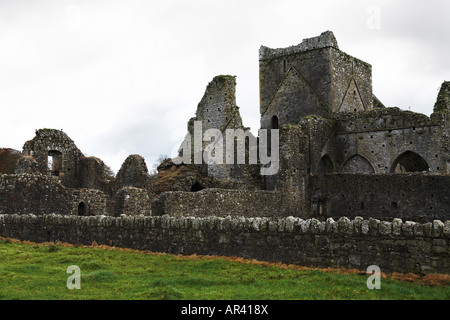 Ruins of the old Hoare Abbey in County Tipperary Ireland Stock Photo ...