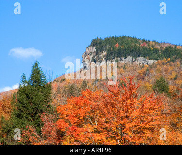 Lincoln, New Hampshire - The Indian Head rock formation on Mt ...