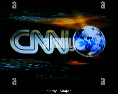 A television screen shot of the CNN 'Breaking News' graphics Stock ...