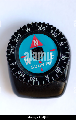 Liquid filled navigation compass Stock Photo - Alamy