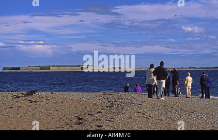Dolphin watching at Chanonry Point near Fortrose on the Black Isle in ...