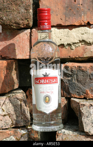 Bottles of genuine Polish vodka Stock Photo - Alamy