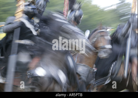 Knights fighting, Arena, Knights Tournament, Kaltenberg, Bavaria ...
