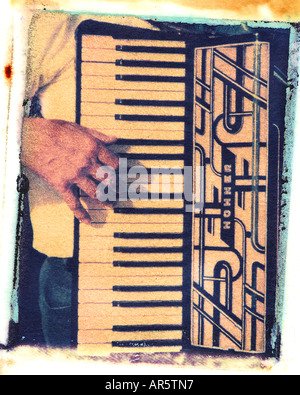 Accordion being played by musician Stock Photo - Alamy