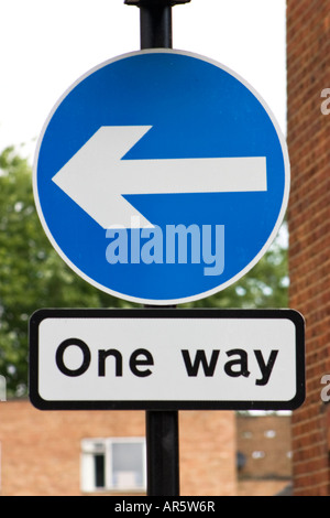 Street Sign the Direction Way to Car Rental Stock Photo - Alamy