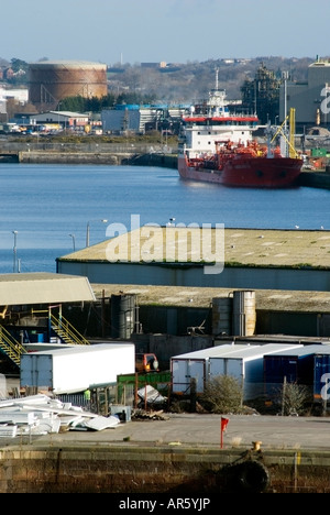 Barry Dock Harbour, Vale of Glamorgan, South Wales, UK Stock Photo - Alamy